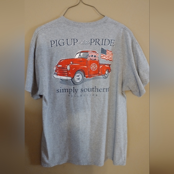 Simply Southern | Tops | Simply Southern Pig Up Your Pride | Poshmark